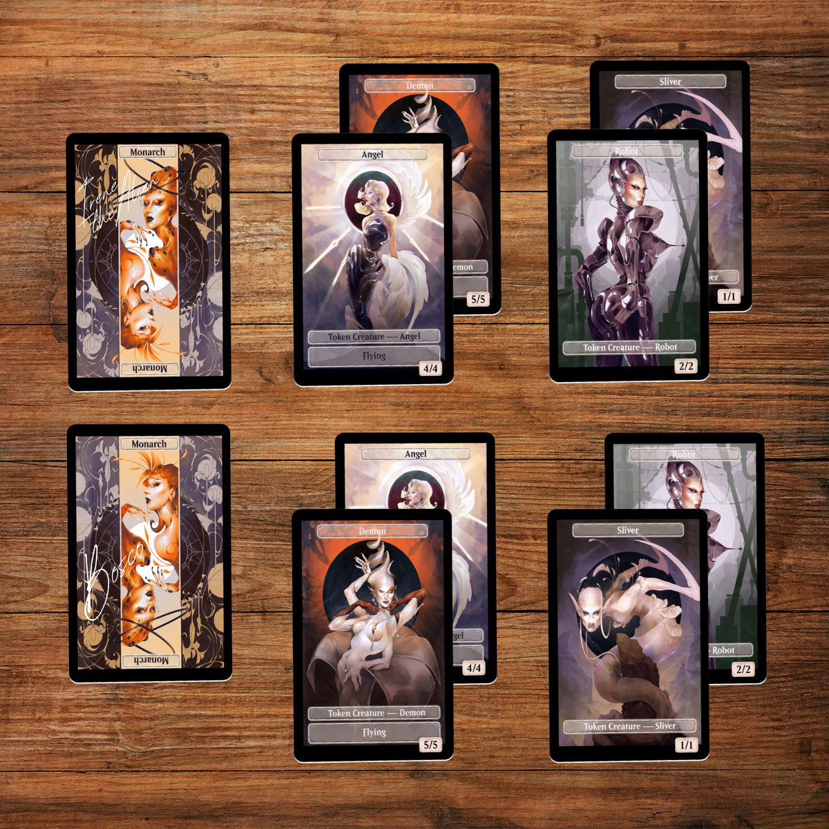 Signed "Spell Slayers" Token Set – mybestjudy merch