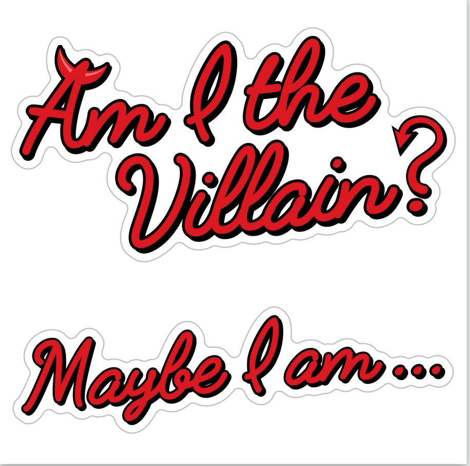 Villain Sticker Sheet – mybestjudy merch