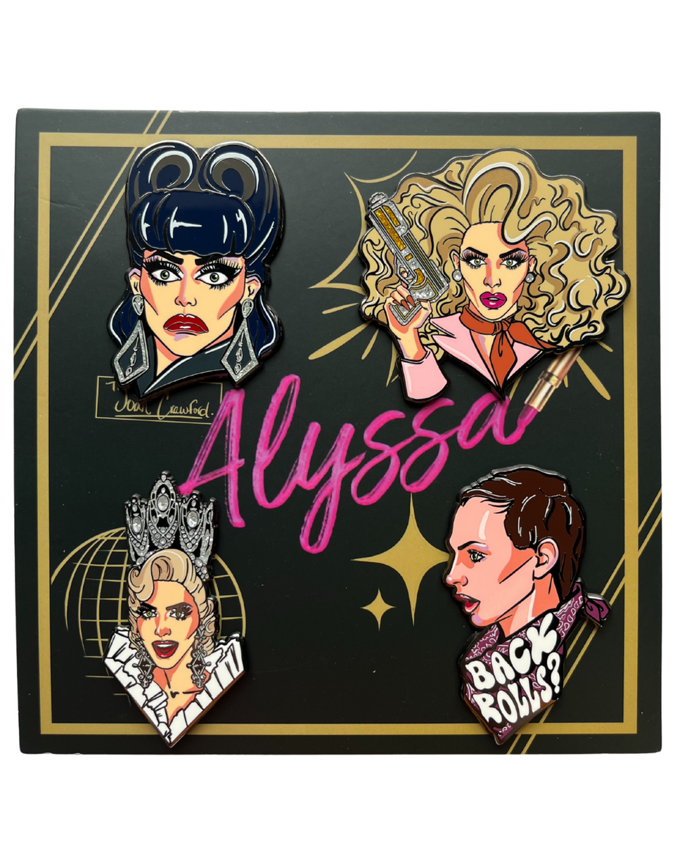 ALYSSA PIN SET – mybestjudy merch